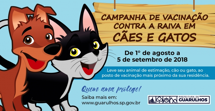Vacinação contra a Raiva Animal começa na próxima quarta-feira em ...