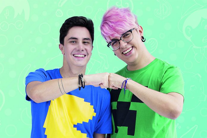 Youtubers Pac e Mike do canal Tazercraft são presenças garantidas na ...
